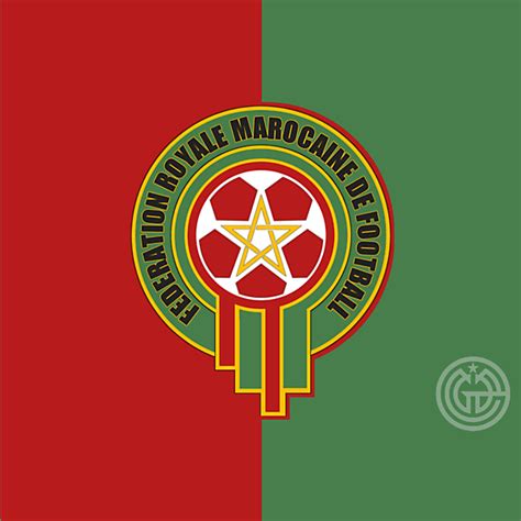 F R M F Federation Royale Marocaine De Football Redesign Logo