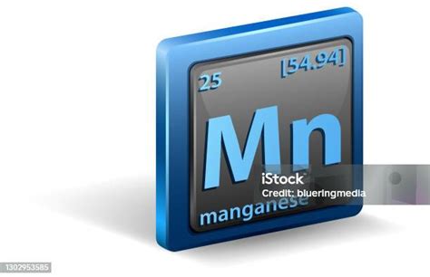 망간 화학 원소 원자 번호와 원자 질량을 가진 화학 적 기호 0명에 대한 스톡 벡터 아트 및 기타 이미지 0명 가구 강철 Istock
