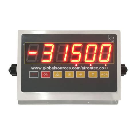 Buy Wholesale China Bench Scale Led Display Stainless Steel Weighing Indicator Weighing