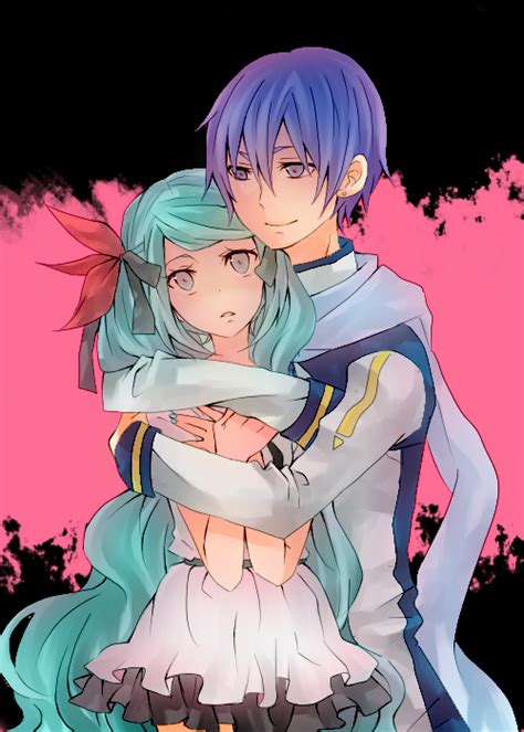 Hatsune Miku And Kaito Vocaloid And More Drawn By Shi Danbooru