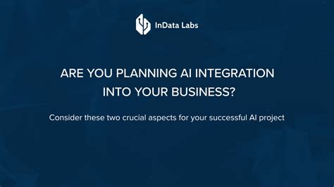 [video] Indata Labs On Linkedin Two Important Aspects When Implementing Ai