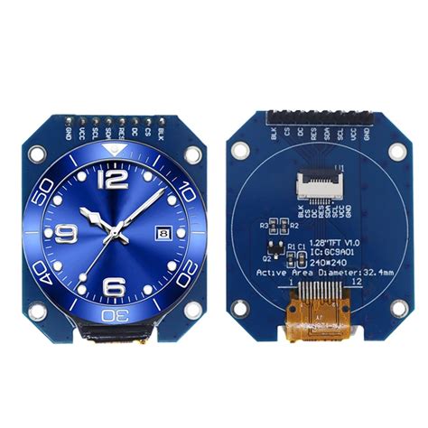 TFT Display Inch TFT LCD Display Module Round RGB GC A Driver Wire SPI