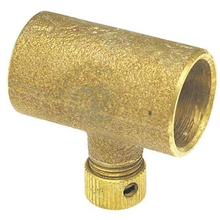 Nibco Drain Coupling Cast Bronze C X C 1 2 In 701D 1 2 Zoro