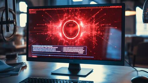 premium ai image a photo of a computer screen displaying a malware