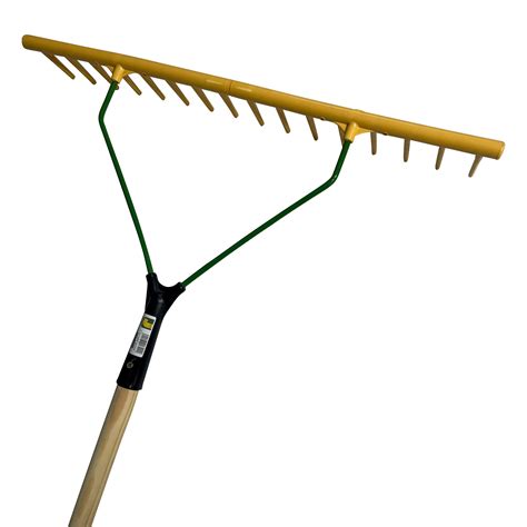 Straight Yellow Landscape Rake Landscape Supplies Ni