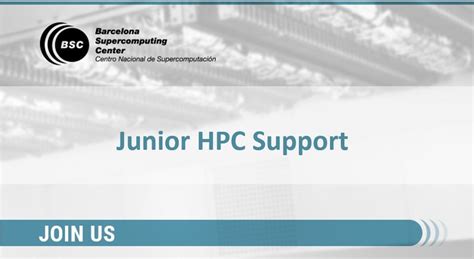 barcelona supercomputing center on linkedin linux hpc trabajo job