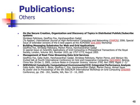 Ppt Scalable Fault Tolerant Management Of Grid Services Application To Messaging Middleware