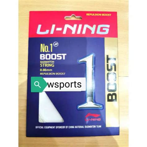 Lining Li Ning No 1 Boost No 1 Original Badminton Strings Shopee Philippines