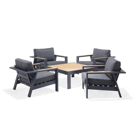 Scancom Palau 5 Piece Club Chair Set The Home Depot Canada