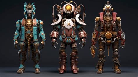 Premium Ai Image 3d Characters Showing Internal Hardware Cpu