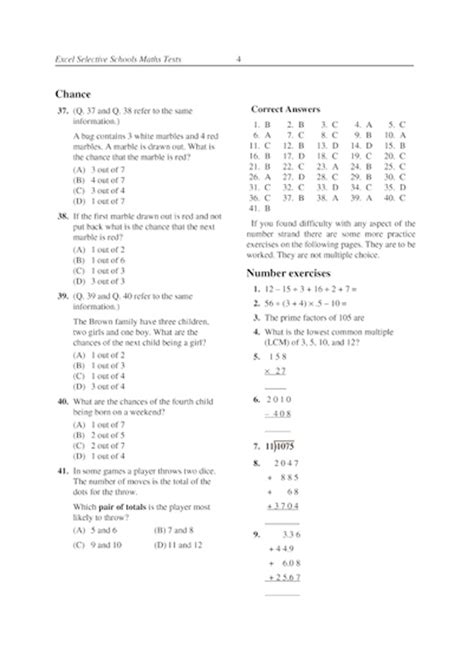 excel selective school and scholarship maths tests years 5 6 get the results you want by