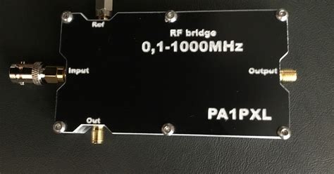 Pa1pxl Amateurradio Techstuff Swr Bridge