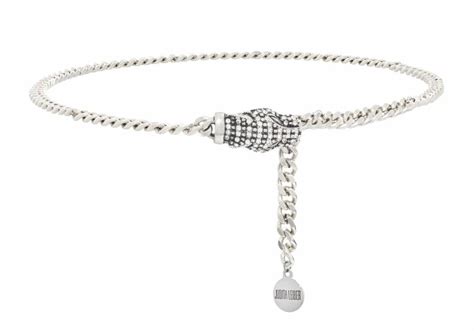 페이브 살쾡이 머리 사슬 허리띠