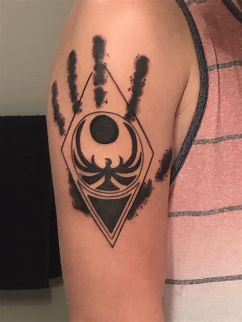 Skyrim Symbols Tattoo
