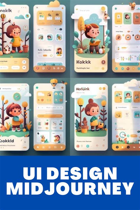 I Designed A Kindergarten Ui In Just 8 Minutes Midjourney Ui Design