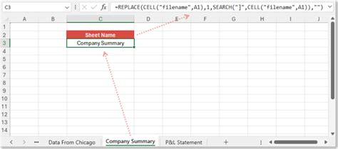 4 Formulas That Can Return An Excel Tabs Name