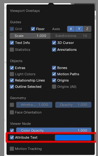 Visualize Attributes Geometry Nodes Contributing To Blender