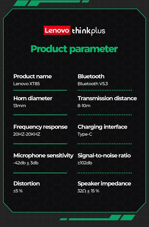 Lenovo Thinkplus Xt Ii Bluetooh Gaming Earbuds
