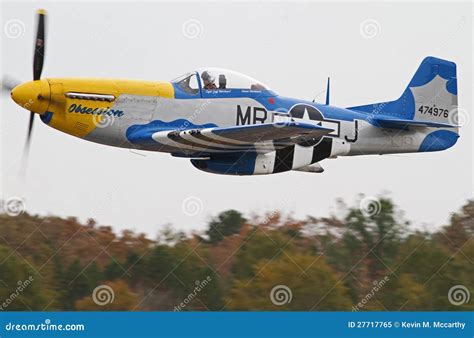 World War Ii Era P 51 Mustang Editorial Image 18586086