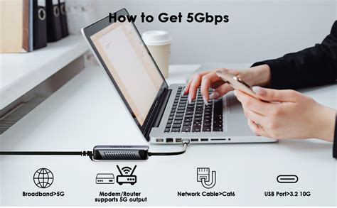 Wavlink Usb C To Ethernet Adapter 5gbps Driver Free Rj45 Gigabit Ethernet Network Adapter For