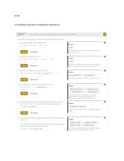 3 5 3 Boolean Operators Complete The Expressions Docx It 140 3 5 3