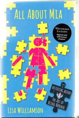 All About Mia Signed By The Author By Williamson Lisa Hardcover