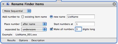 Batch Rename Multiple Files Finder Automator Mac Os X Tips