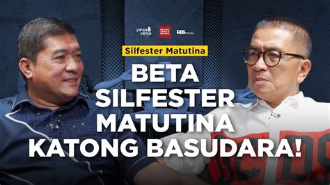 Silfester Matutina Bongkar Untold Story Dibelakang Layar Jokowi