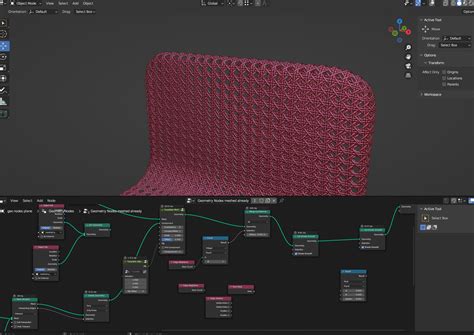 Geometry Nodes Tesselate Mesh Dissolve Edgesvertices Modeling
