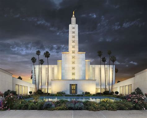 Los Angeles California Temple Of The Church Of Jesus Christ Of Latter
