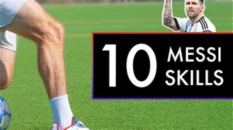 Top 10 Messi Skills In Football Youtube