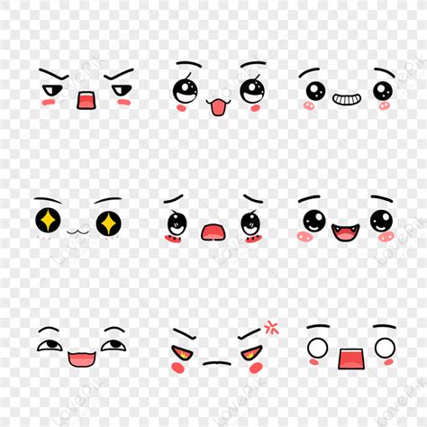 귀여운 일러스트 손으로 그려진 이모티콘분노아름다운화 내기 Png 일러스트 무료 다운로드 Lovepik