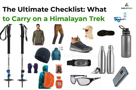 Trekking Essentials Things To Carry And Gear Indian Treks