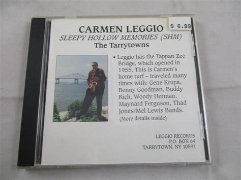 Carmen Leggio Sleepy Hollow Memories The Tarrytowns Music