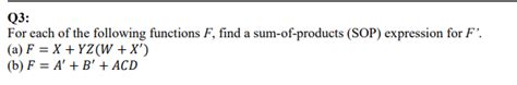 Solved Laws And Theorems Of Boolean Algebra Operations With