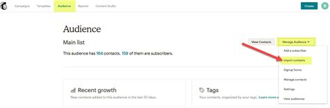 How To Import A Contact List Into MailChimp Using Tags ClientLook