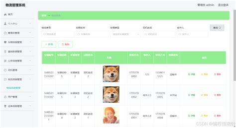 基于springboot的物流管理系统设计与实现【源码lw部署讲解】springboot 普通物流平台 Csdn博客