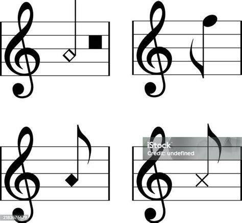 음악 노트 아이콘 벡터 아트 음표 고음 음자리표 저음 음자리표 솔페지오 일시 중지 및 기타 악보의 표시 흰색 배경에 벡터 그림