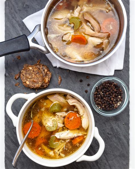 Simple Slow Cooker Chicken Soup Kerri Axelrod Wellness