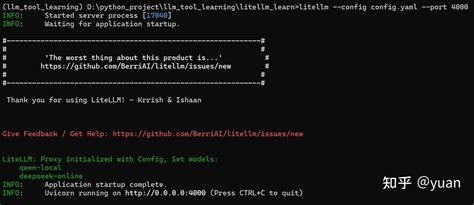Litellm:简化大模型 Api 调用的工具,统一接口访问 100 Llms 知乎 Litellm:简化大模型 Api 调用的工具,统一接口访问 100 Llms 知乎