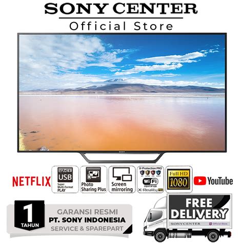 Jual Sony Bravia Kdl 40w650d 40 Inch Full Hd Smart Led Tv Youtube