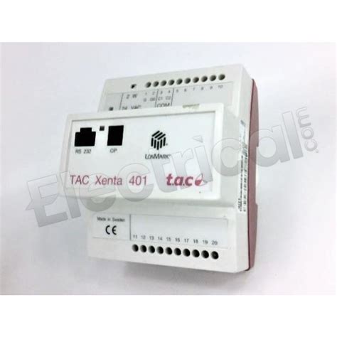 Schneider Electric Tac Xenta 401 Plc Module Automation