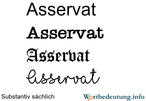 Asservat Einfach Erklärt ⭐ Synonyme ⭐ Beispiele