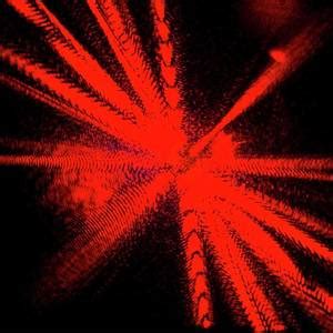 Diffraction Patterns From A Helium Neon Laser Photograph By Sheila