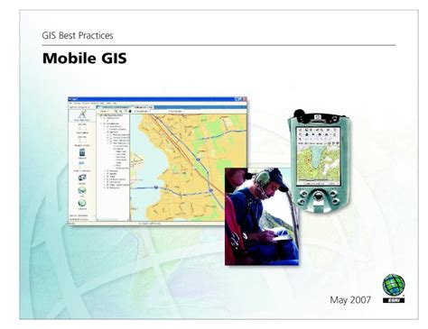 Pdf Mobile Gis Best Practices Esri Gis Mapping Software