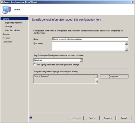 Configure Client Remediation In Configmgr 2012 To Monitor Only Using Settings Management Ctglobal
