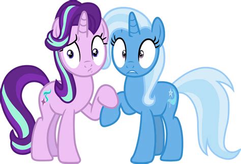 Starlight And Trixie Caught By Davidsfire On Deviantart