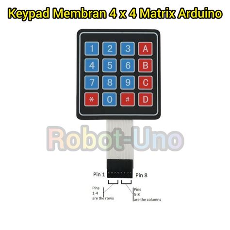 Jual Keypad Membran 4x4 Matrix Shopee Indonesia