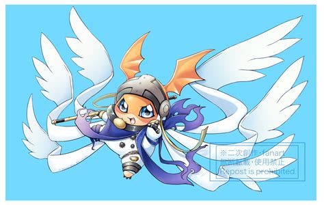 Patamon And Angemon Digimon Drawn By Shingetsu Doru Danbooru