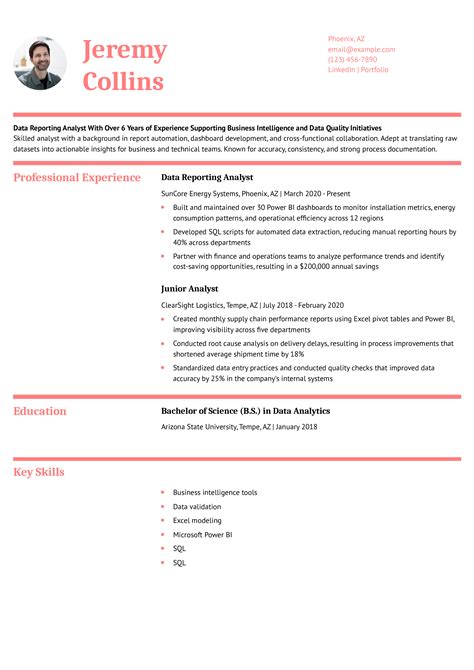 20 Data Analyst Resume Examples And Templates For 2025